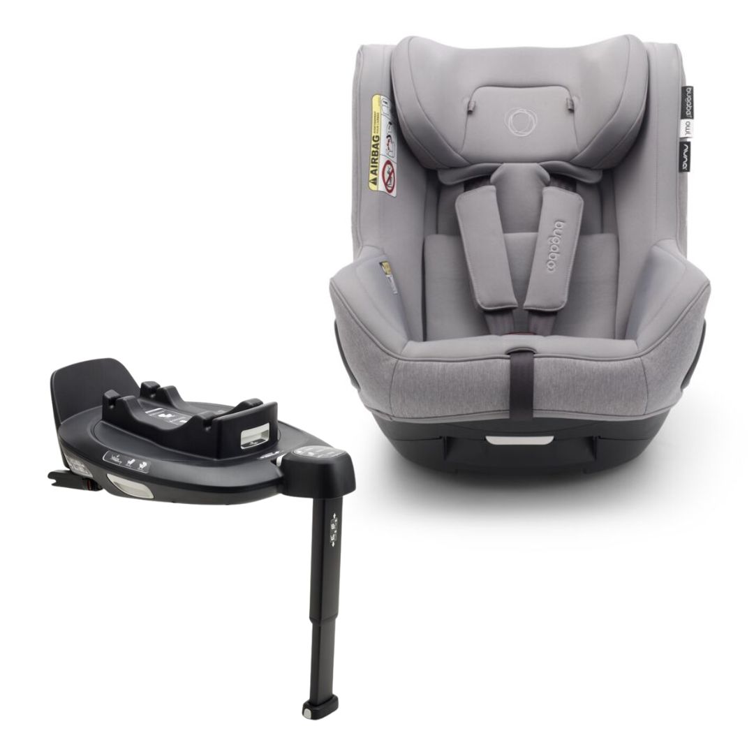 Köp roterbar Bugaboo bilbarnstol Owl i grå | Pyret & Snäckan