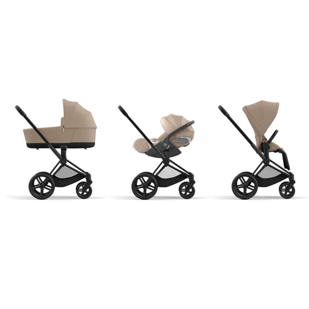 Cybex Cloud T I-Size Cozy Beige babyskydd Pyret & Snäckan