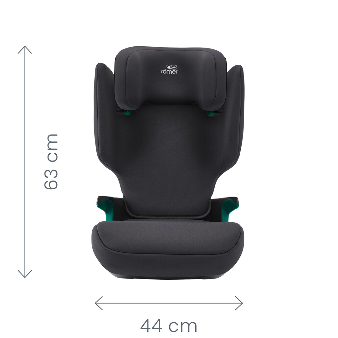 Britax framåtvänd bilbarnstol grå. Pyret & Snäckan