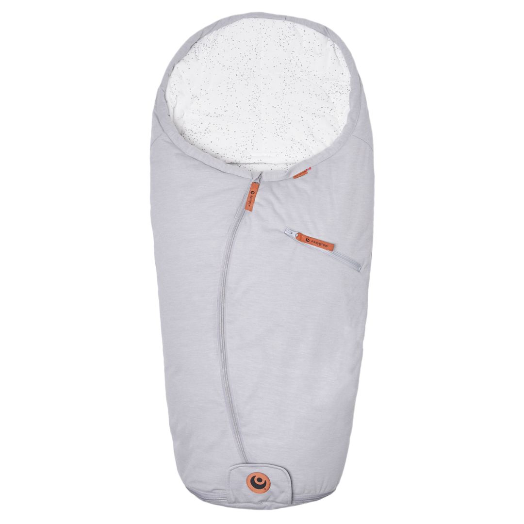 Easygrow Lyng åkpåse bilbarnstol Light Grey Pyret & Snäckan