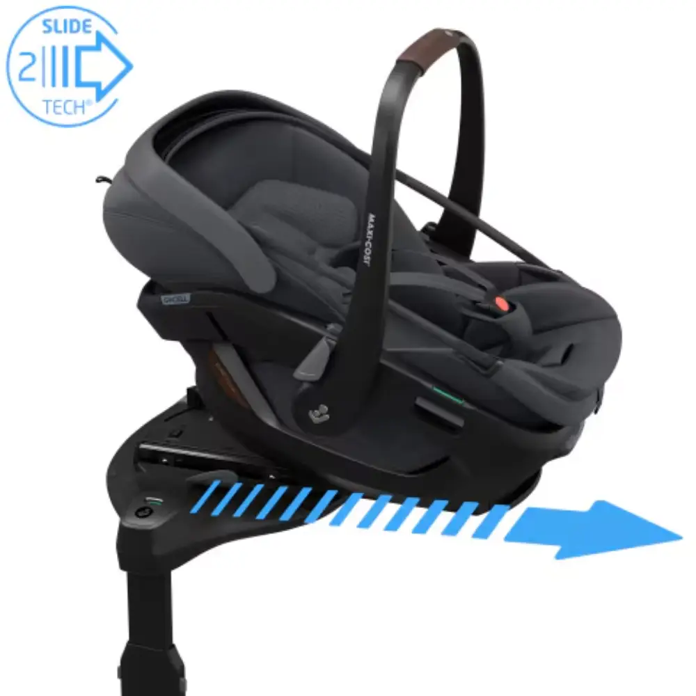 Maxi-Cosi Coral Slide Pro Babyskydd Moon Graphite | Köp hos Pyret & Snäckan