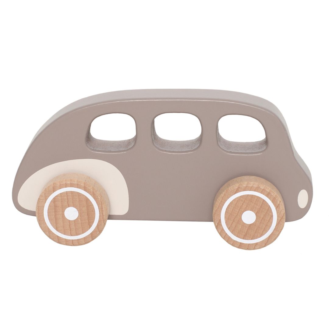 Jabadabado Retrobuss brun leksak Pyret & Snäckan