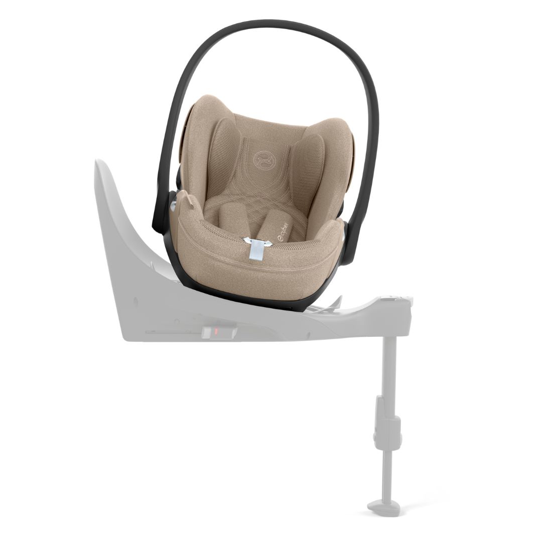 Cybex Cloud T I-Size Cozy Beige babyskydd Pyret & Snäckan